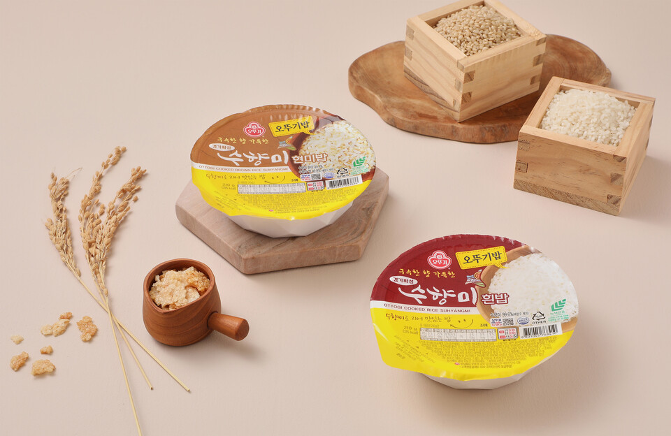 오뚜기, 프리미엄 잡곡밥 ‘수향미 현미밥’ 출시