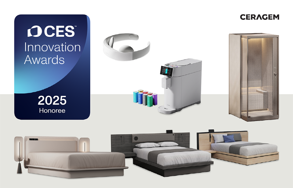 "한국 중소가전의 힘"…세라젬·텐마인즈, CES2025서 혁신상 수상